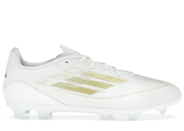 Adidas F50 League Ground - Cloud White/gold Metallic