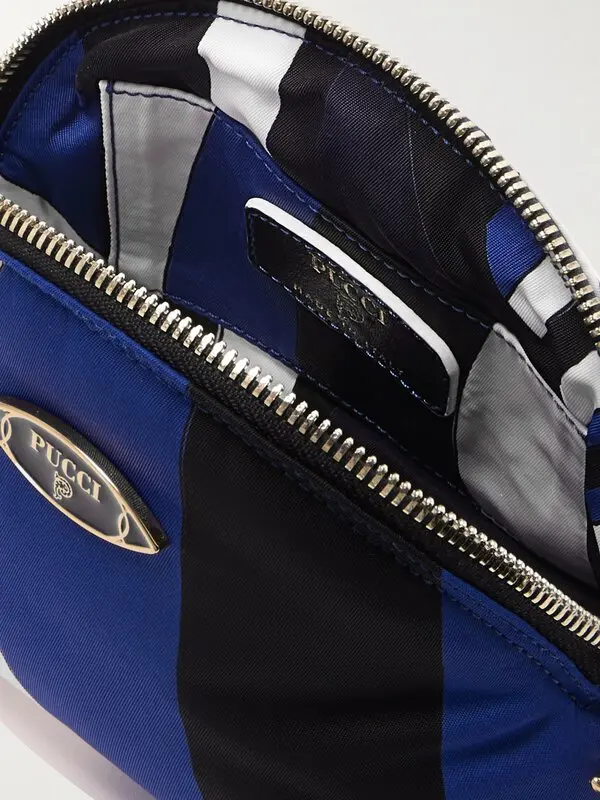Emilio Pucci Yummy Printed Twill Cosmetics Case