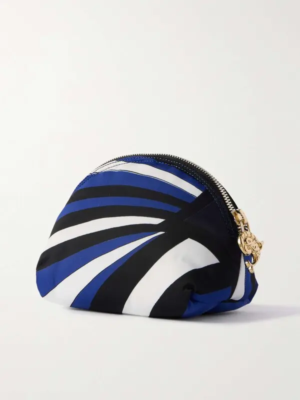 Emilio Pucci Yummy Printed Twill Cosmetics Case