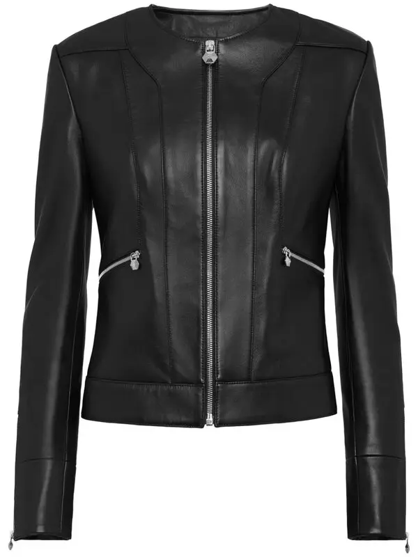 Philipp Plein Leather Jacket