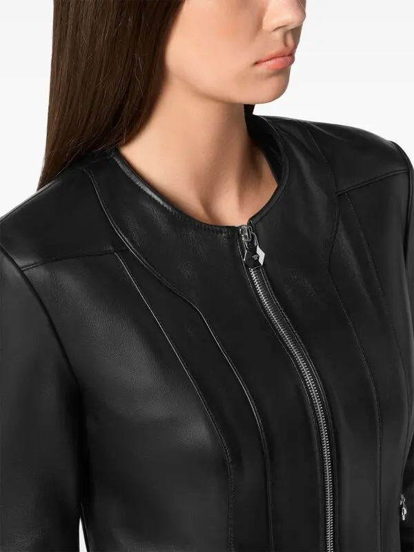 Philipp Plein Leather Jacket