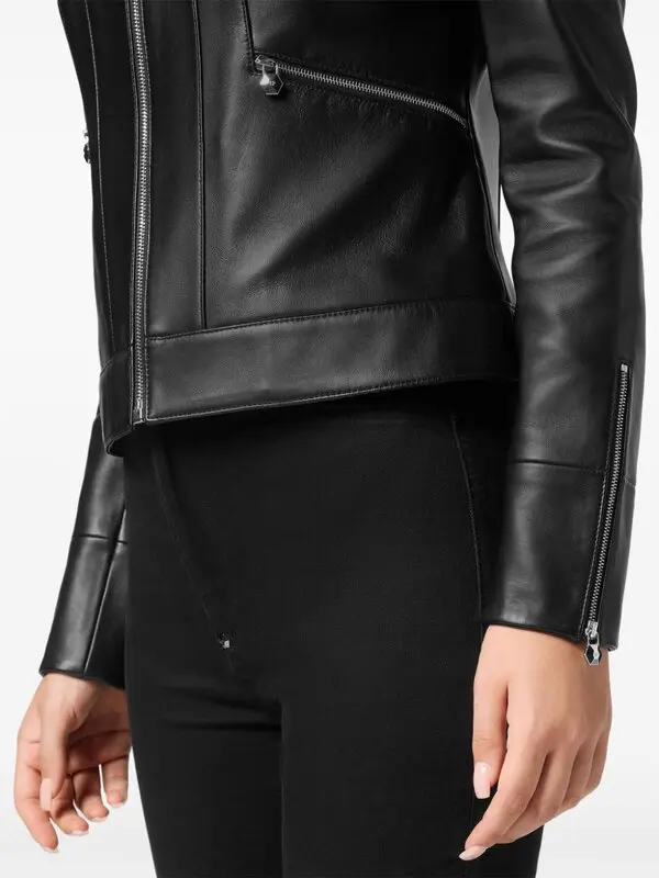 Philipp Plein Leather Jacket