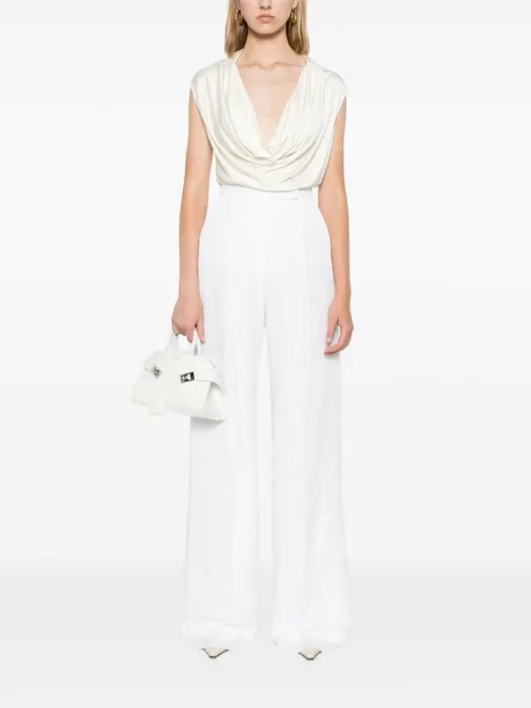 Max Mara Laringe High-waist Straight-leg Trousers