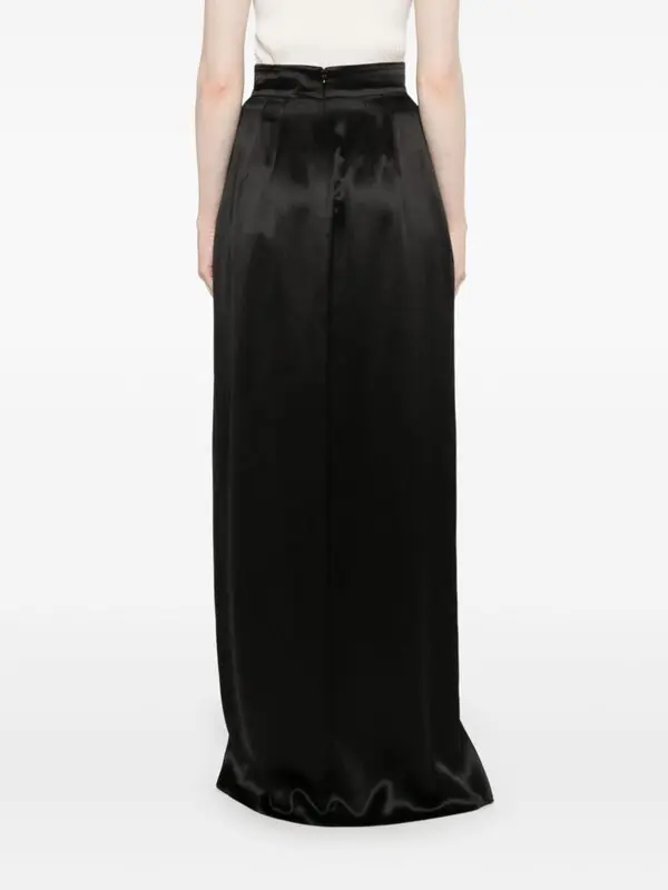 Dolce & Gabbana Silk Maxi Skirt