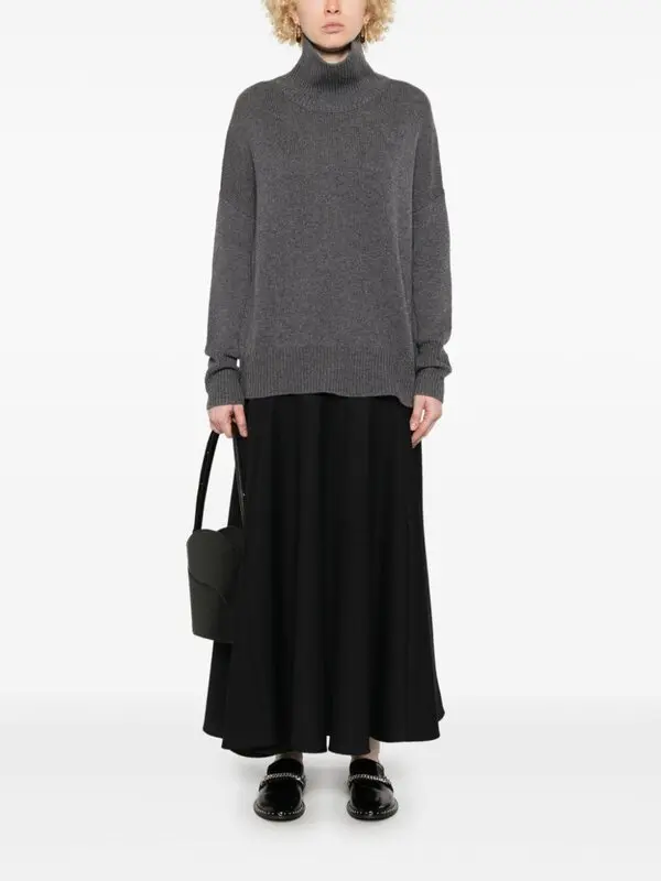 LISA YANG Heidi Cashmere Sweater - Grey