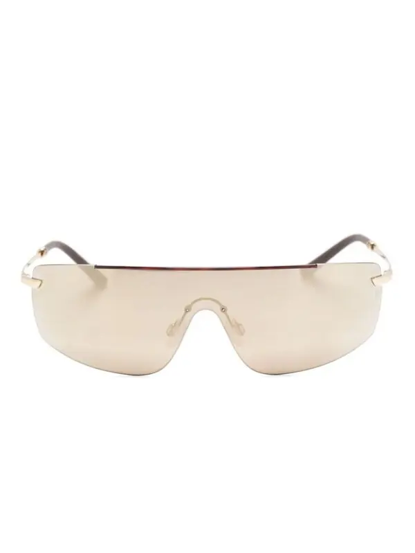 Oliver Spencer Rimless Sunglasses - Gold