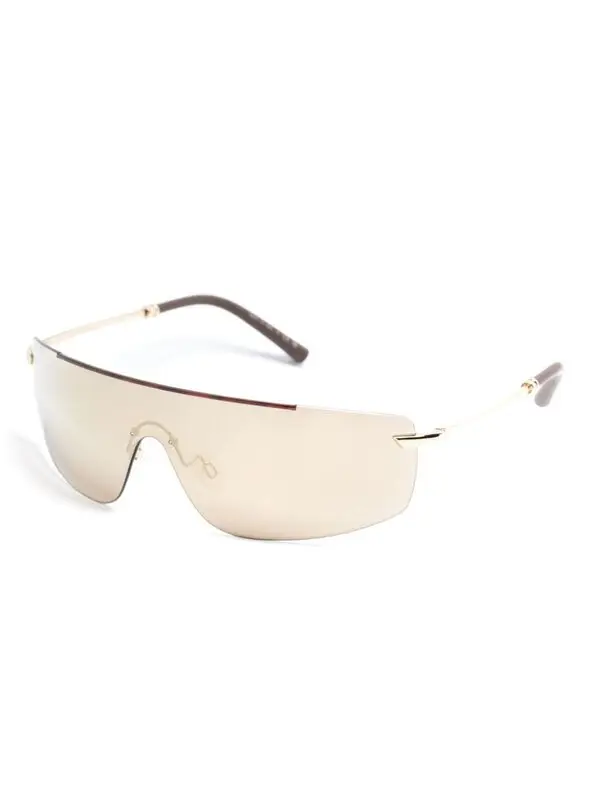 Oliver Spencer Rimless Sunglasses - Gold