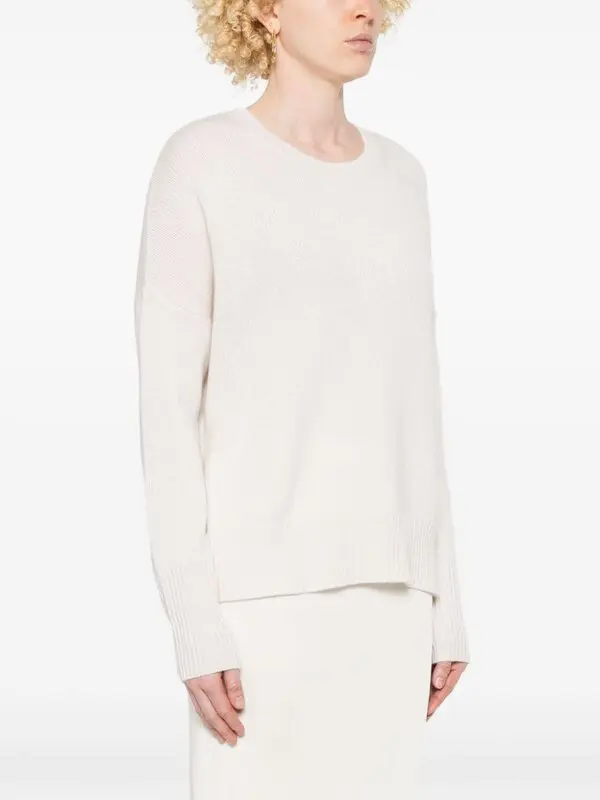 LISA YANG Mila Cashmere Sweater - Neutrals