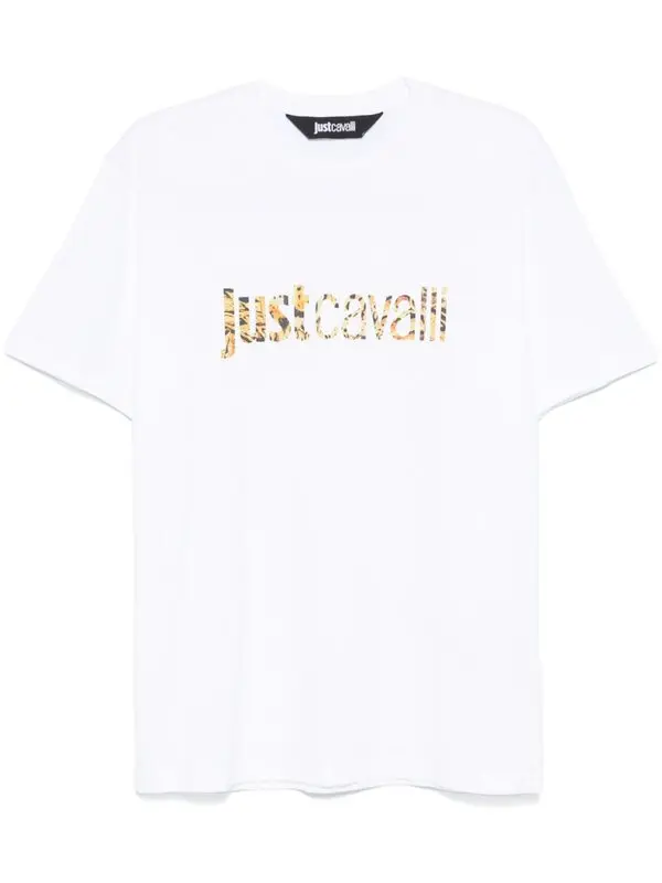 Just Cavalli Logo-print T-shirt - White