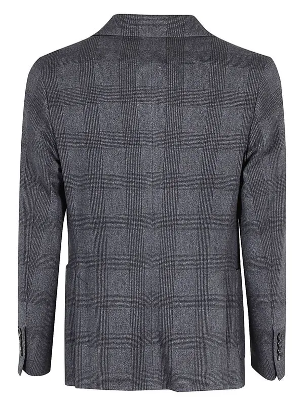 CIRCOLO 1901 Checked Wool Blazer