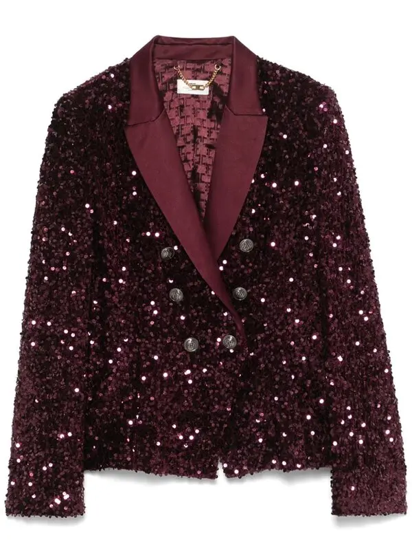 Elisabetta Franchi Sequin Blazer