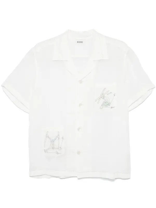 BODE Skiers Shirt - White