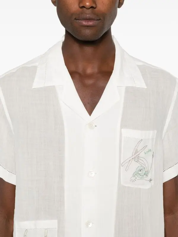 BODE Skiers Shirt - White