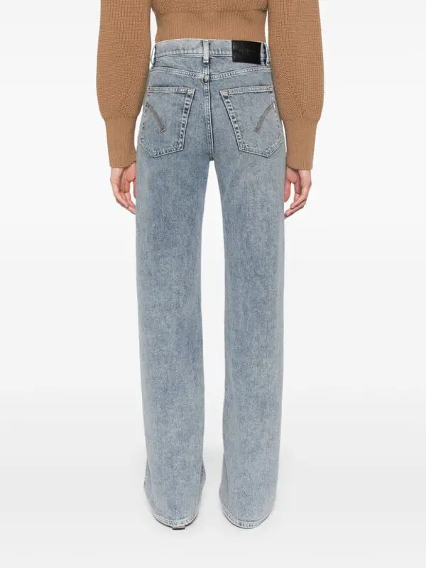 DONDUP Mabel Straight Leg Jeans