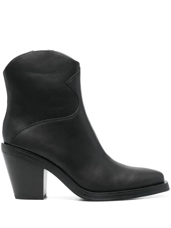 Ash 80mm Judy Boots - Black
