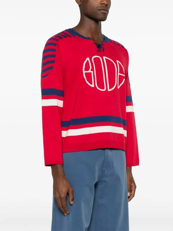 BODE Rink Sweater - Red