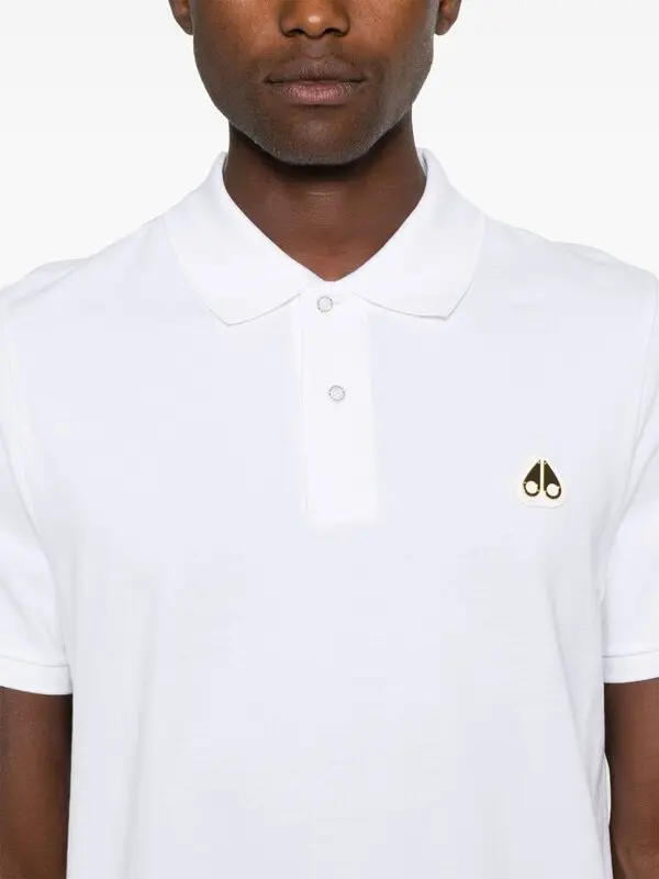 Moose Knuckles Everett Polo Shirt - White