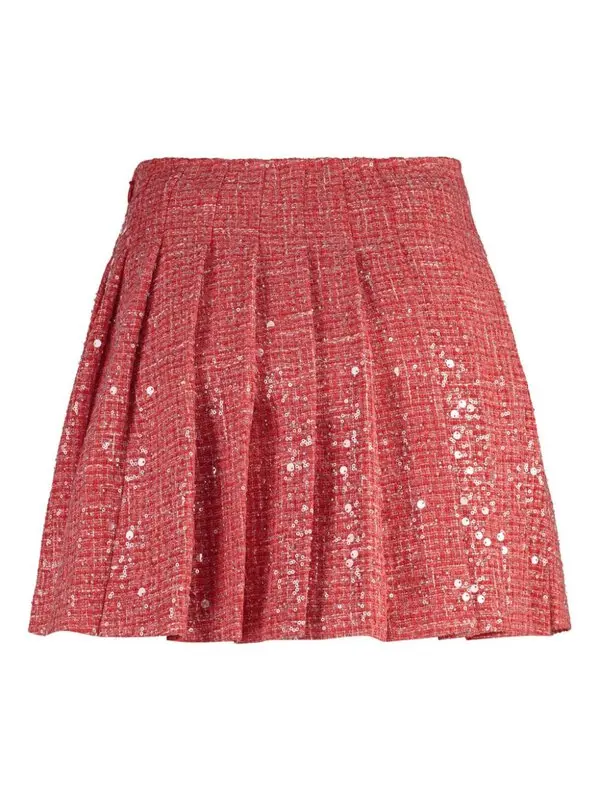 SELF-PORTRAIT Sequin-embellished Mini Skirt