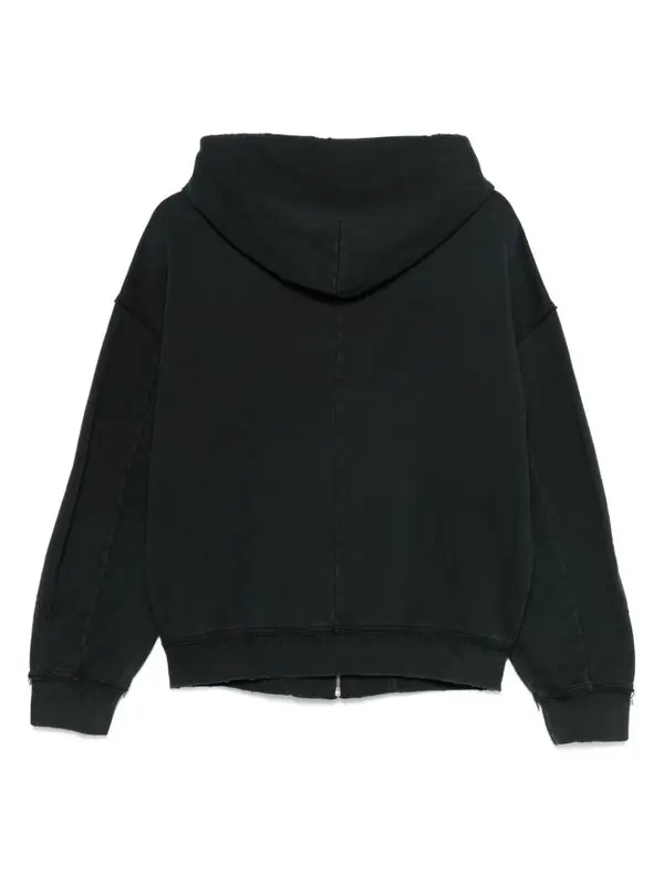 Maison Margiela Zip-Up Hoodie In Grey - 55% Off | Editorialist