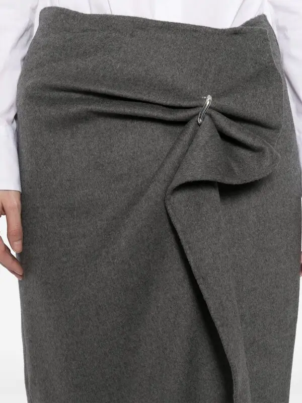JNBY Asymmetric Draped Skirt