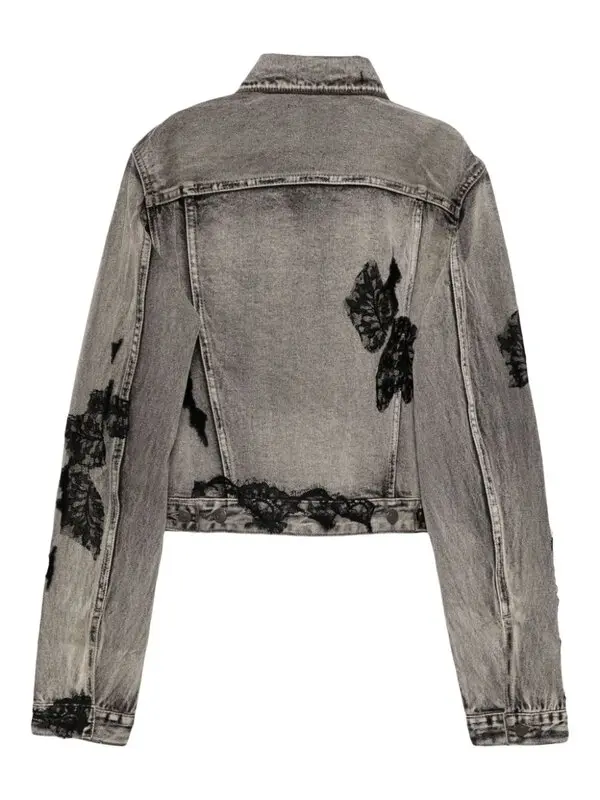 JNBY Distressed Denim Jacket