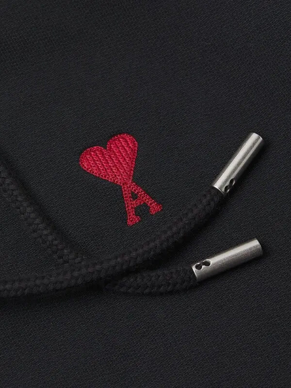 AMI Paris De Coeur Cotton Hoodie