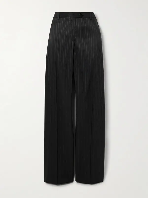 Acne Studios Pinstriped Taffeta Pants