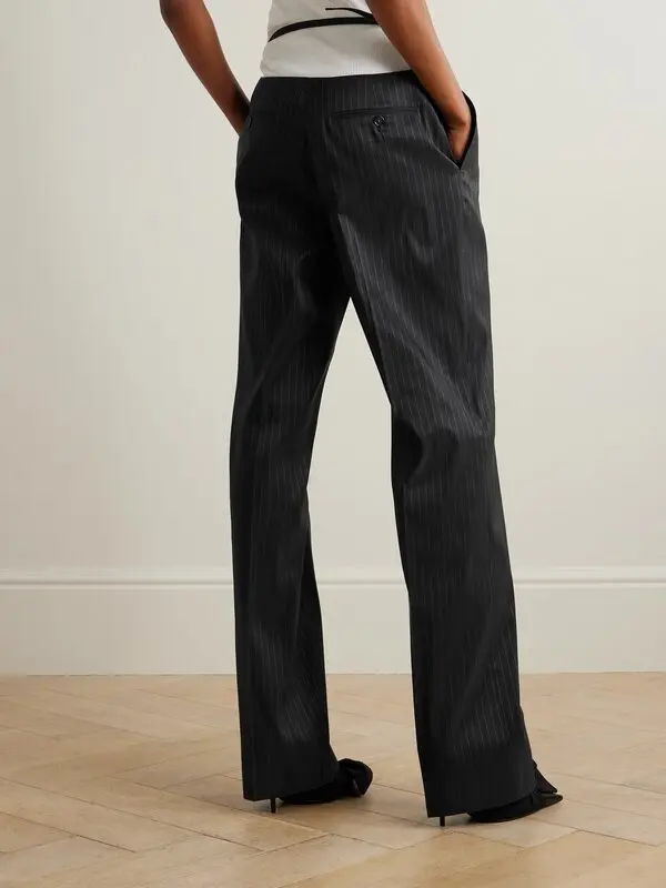 Acne Studios Pinstriped Taffeta Pants