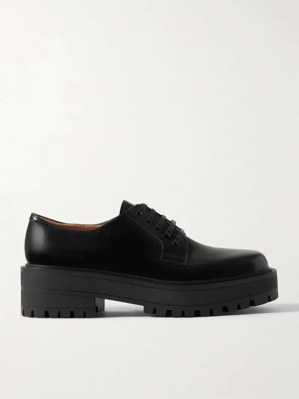 GIANVITO ROSSI Smart 20 Patent-leather Brogues