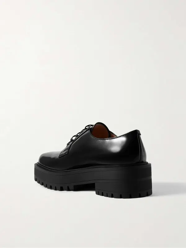 GIANVITO ROSSI Smart 20 Patent-leather Brogues