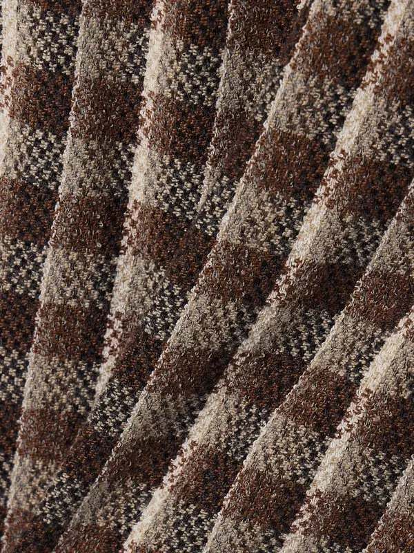 Acne Studios Checked Woven Flared Trousers