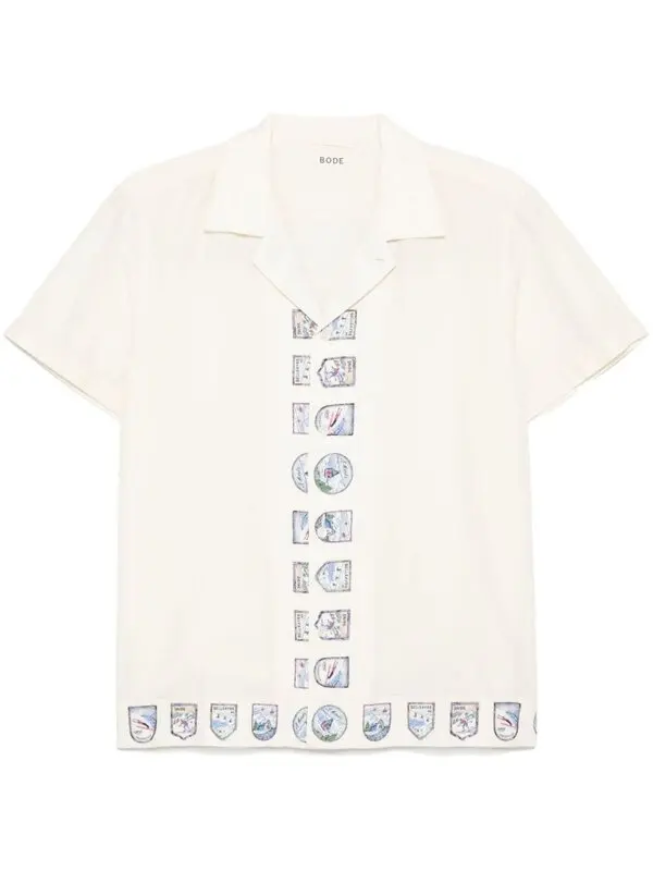 BODE Ski Season Shirt - Neutrals