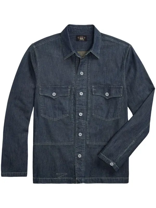 Ralph Lauren Buttoned Long Sleeve Shirt - Blue