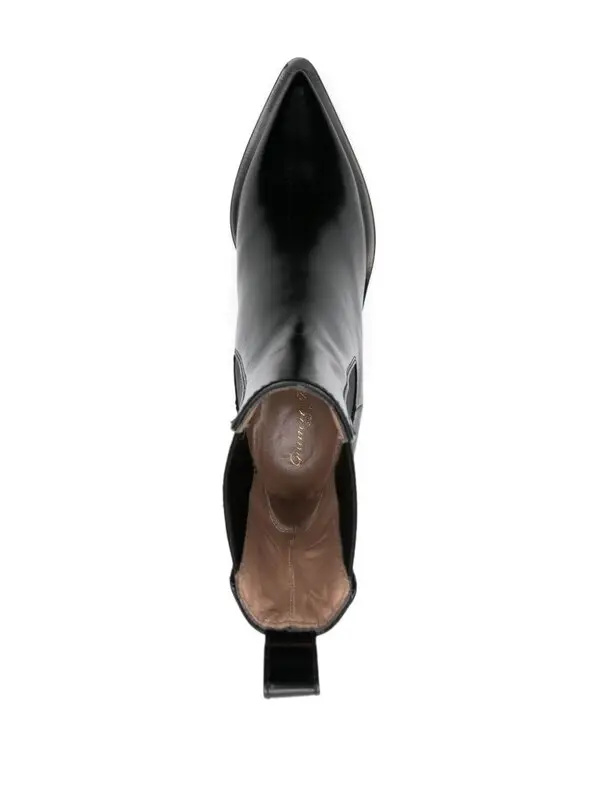 GIANVITO ROSSI 45mm Wylie Chelsea Boots - Black