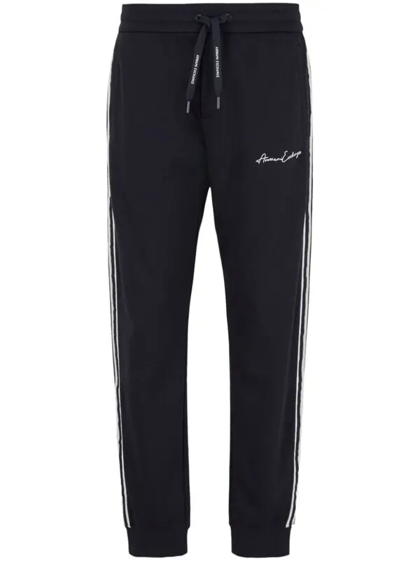 Armani Exchange Logo-embroidered Track Pants