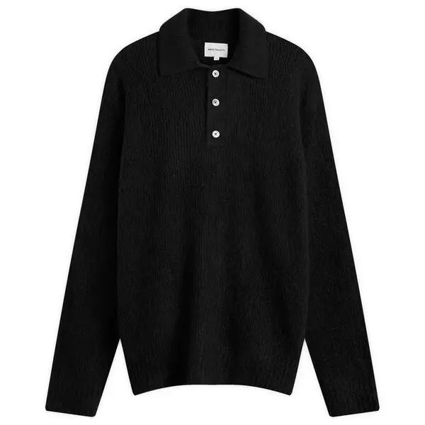 Norse Projects Rasmus Brushed Knit Polo
