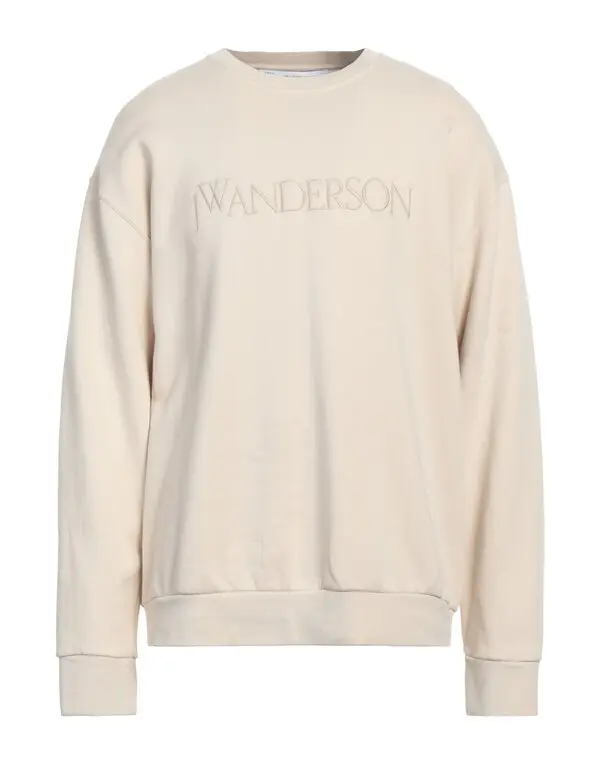JW Anderson Cotton Sweatshirt - Beige
