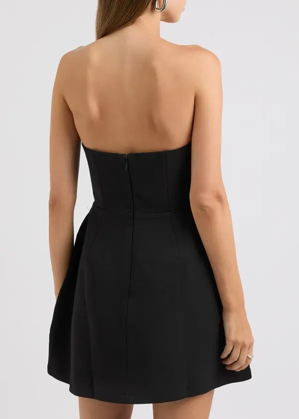Oddmuse The Ultimate Muse Strapless Mini Dress - Black