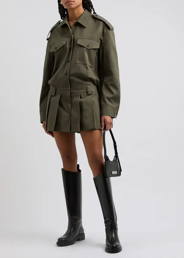 Alexander Wang Cotton Skort Playsuit