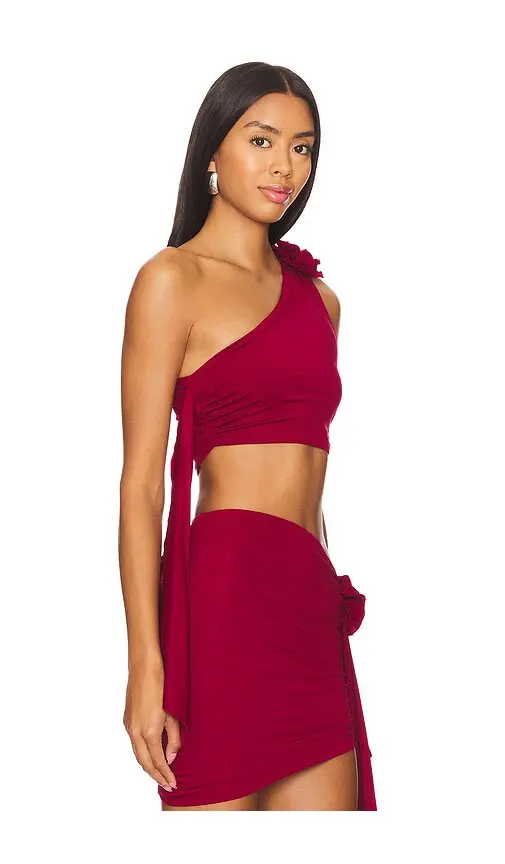 LOVERS AND FRIENDS Cordelia Top - Oxblood