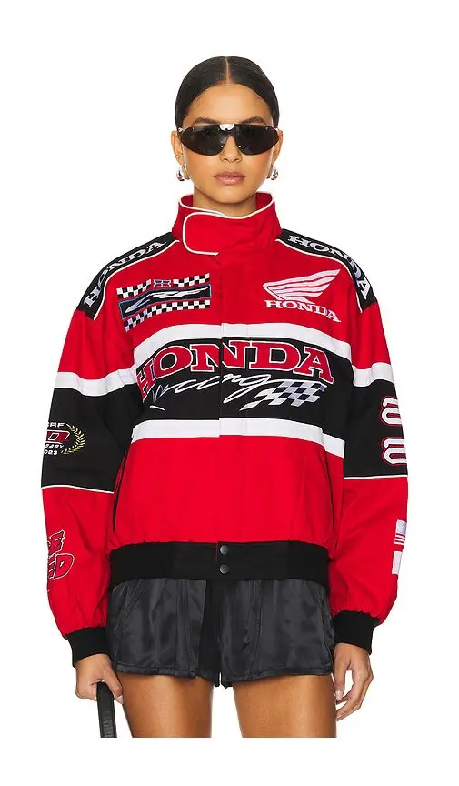 CPTN APPAREL X Honda 50th Anniversary Race Jacket - Red