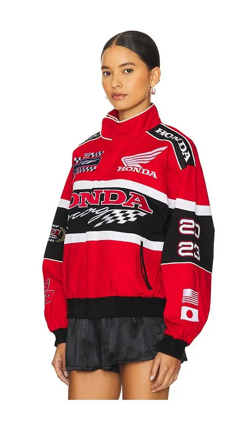 CPTN APPAREL X Honda 50th Anniversary Race Jacket - Red