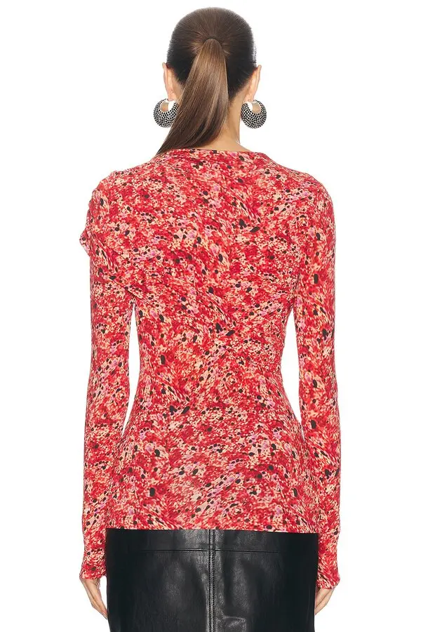 Isabel Marant Étoile Asna Top - Red