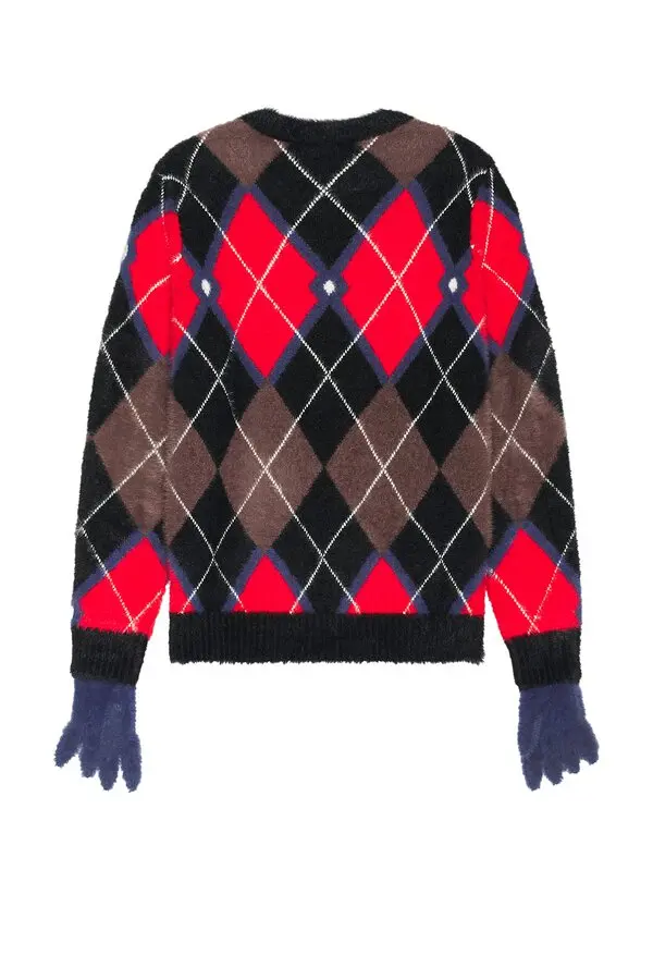CHARLES JEFFREY LOVERBOY Fluffy Gloves Jumper