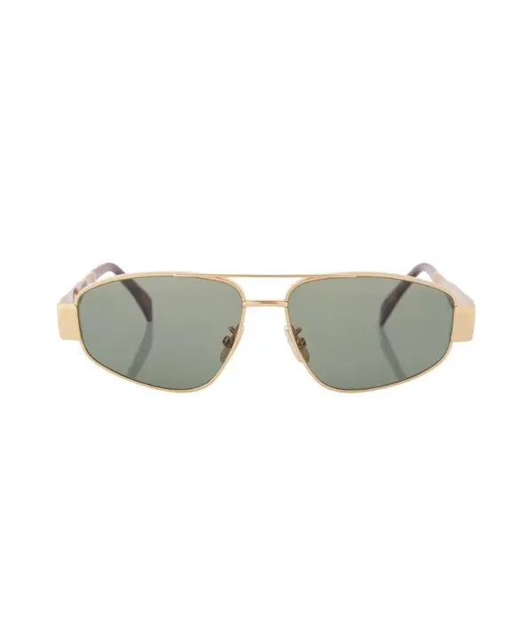 Celine Triomphe Aviator Sunglasses