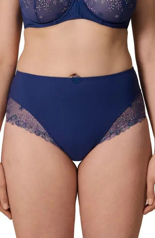 Simone Perele Delice Retro Briefs - Rainbow Blue