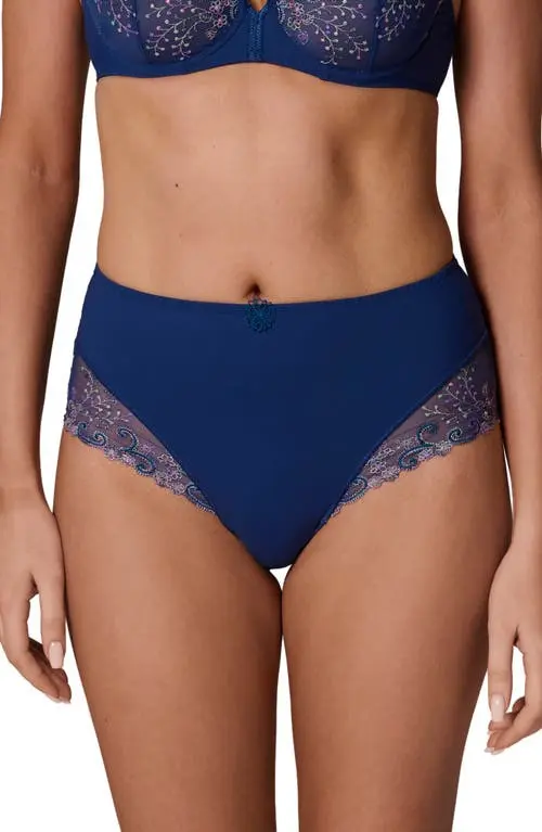 Simone Perele Delice Retro Briefs - Rainbow Blue