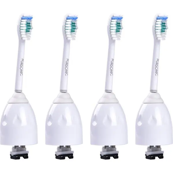 PURSONIC Philips Sonicare Compatible Brush Heads - White