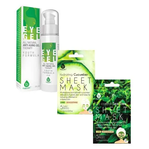 PURSONIC Complete Eye Care And Skin Refresh Bundle - White