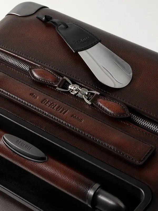 Berluti Formula 1005 Scritto Venezia Softy Leather Suitcase